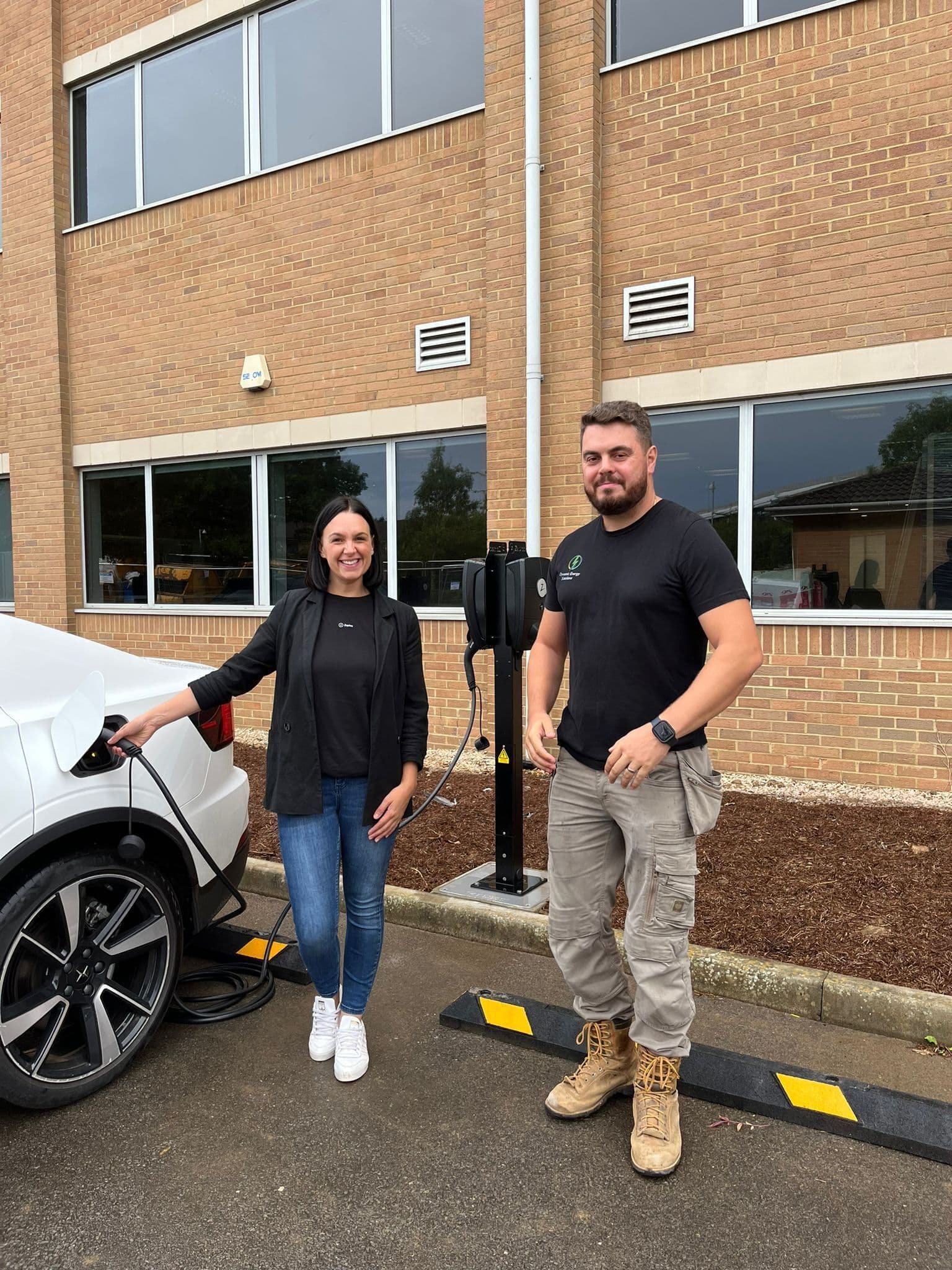 Case study: 18 Zaptec Pro installation for 3-tenant… | Zaptec