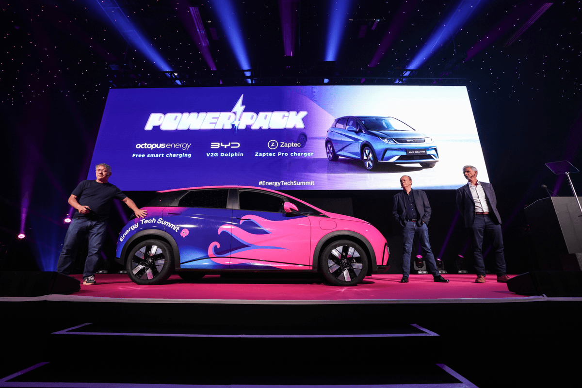 Zaptec joins Octopus and BYD to enable UK’s first… | Zaptec